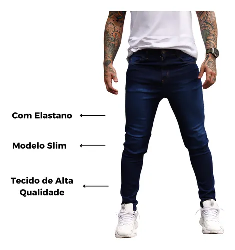 Calça Jeans Masculina - Caça Descontos